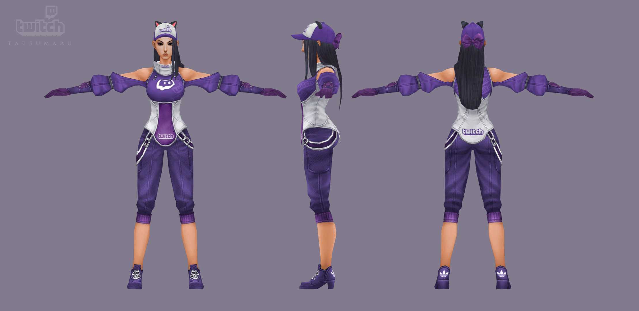 Costume - Tatsumaru Costume - Twitch Costume | 2D - 3D Model ...